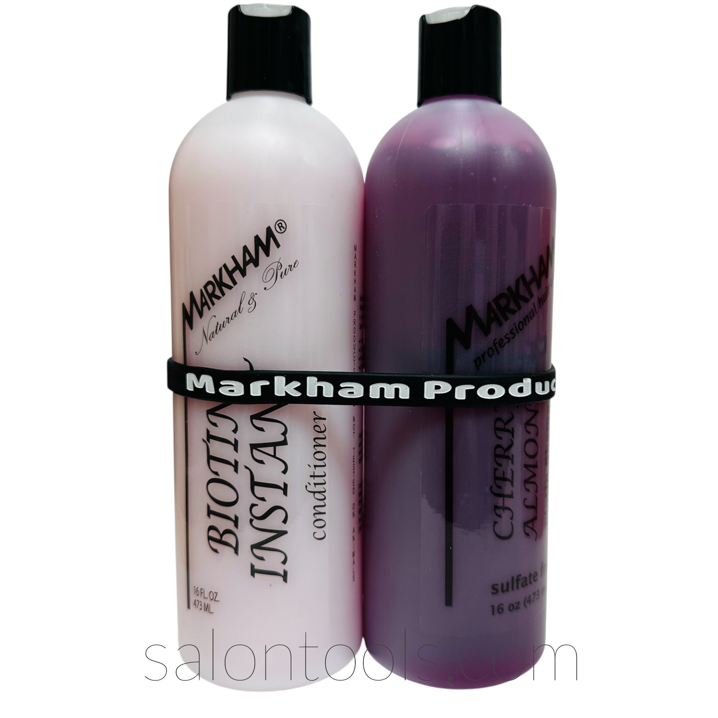 Markham Cherry Almond Shampoo | Instant Conditioner Duo 16oz (Special ...